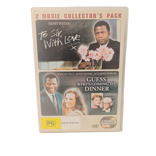 To Sir with Love & Guess Who's Coming to Dinner (DVD) Movie British ...