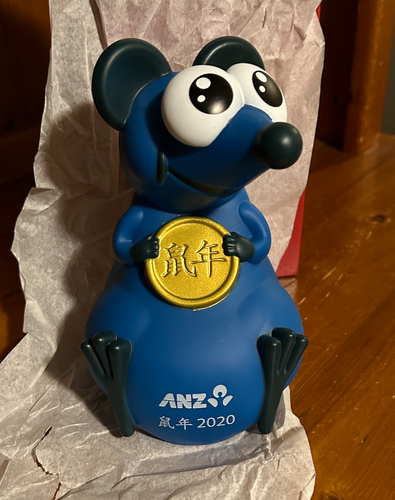 ANZ Money Box Bank 2020 Year of The RAT New in Box NOS | eBay Australia