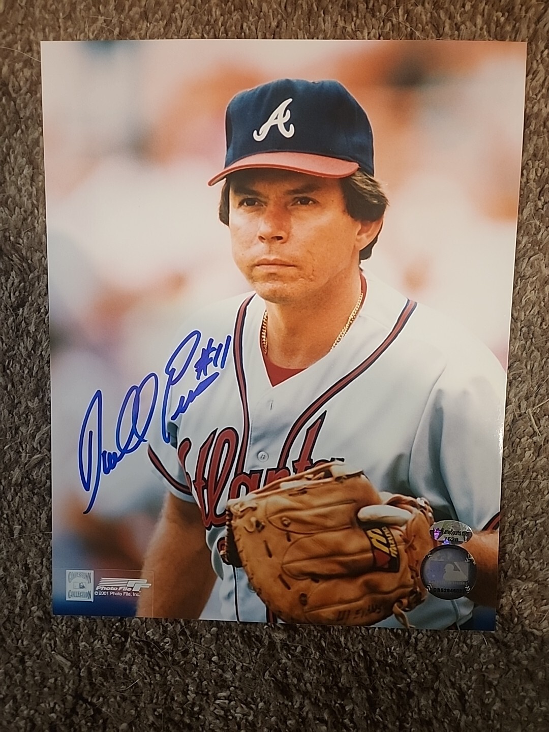 Darrell Evans Hand Signed 8x10 Photo Picture MLB - Atlanta Braves - COA ...