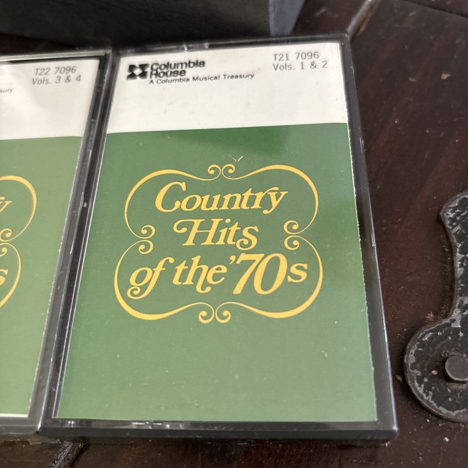 Columbia House Country Hits Of The 70’s Cassette Tapes Volume 1-6 | eBay