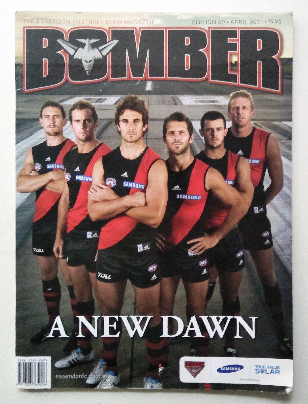 BOMBER April 2011 Essendon Football Club Magazine | eBay
