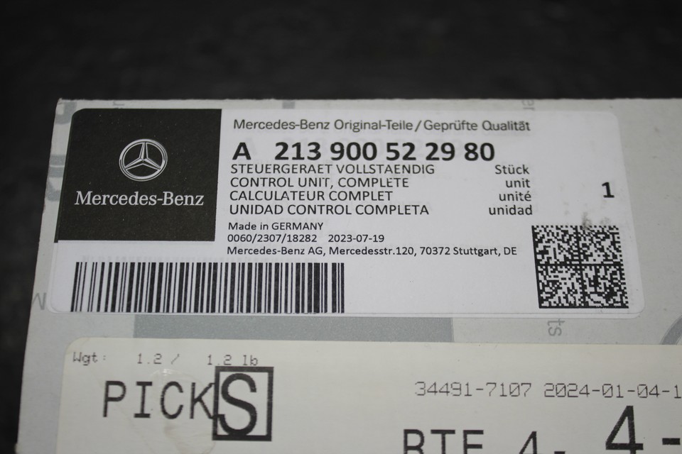19-24 MERCEDES G550 G63 G-WAGON CONTROL UNIT CONSOLE TOUCH PAD 20 21 22 ...