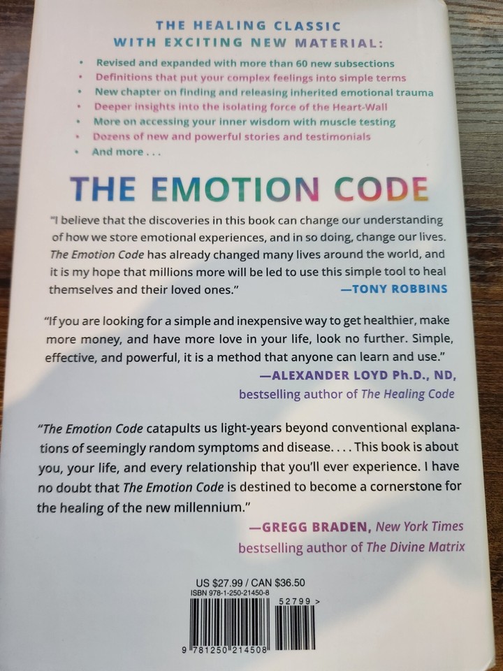 The Emotion Code: How to Release Your Trapped Emotions for Abundant ...