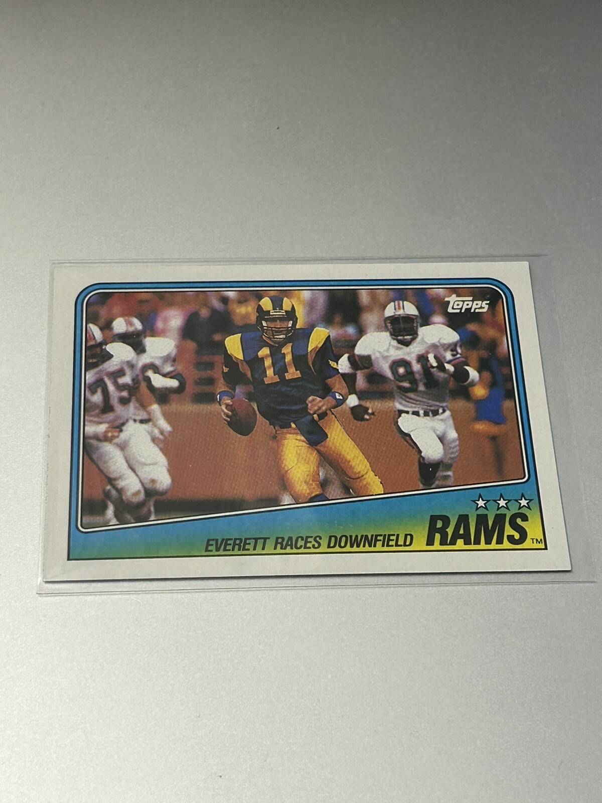 1988 Topps Football #287 LOS ANGELES RAMS 1987 Team Leaders | eBay