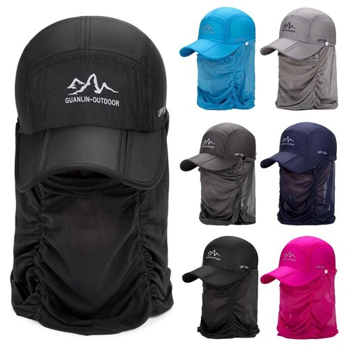 UV Protection Baseball Cap Breathable Beach Cap Summer Shade Hat ...