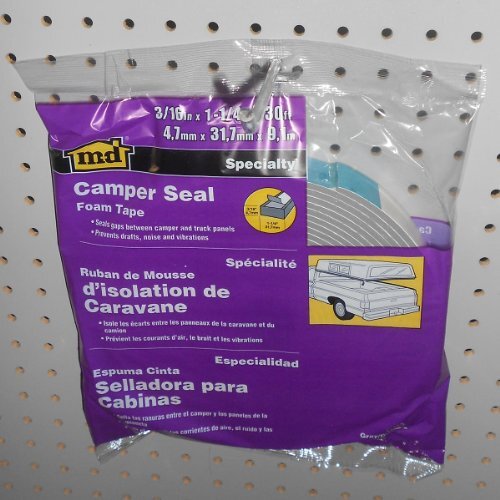 PROTECTS FOAM CAMPER MOUNT TAPE 3/16x 1-1/4 x 30 Truck Cap Topper Shell ...