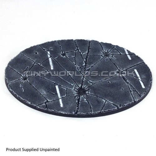 170 x 105mm Giant Oval Urban Rubble Resin Base - Warhammer 40K Imperial ...