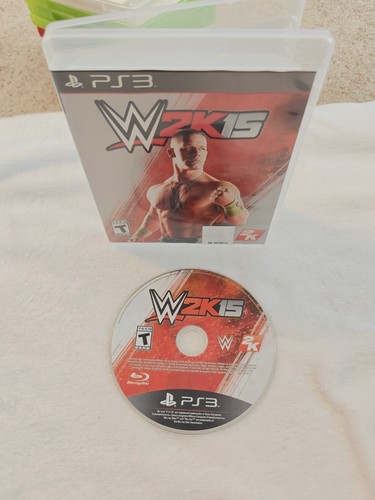 WWE 2K15 (Sony PlayStation 3, 2014) No Manual, Clean Disc 710425474293 ...