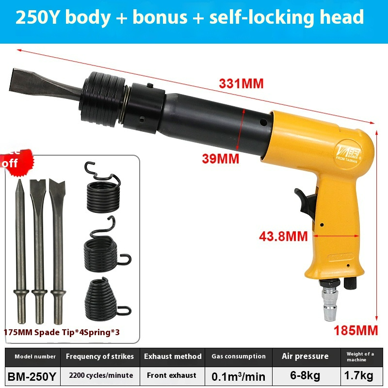 Air Shovel 150 Wind Shovel 190 Pneumatic Shovel Knife 250 Air Hammer ...