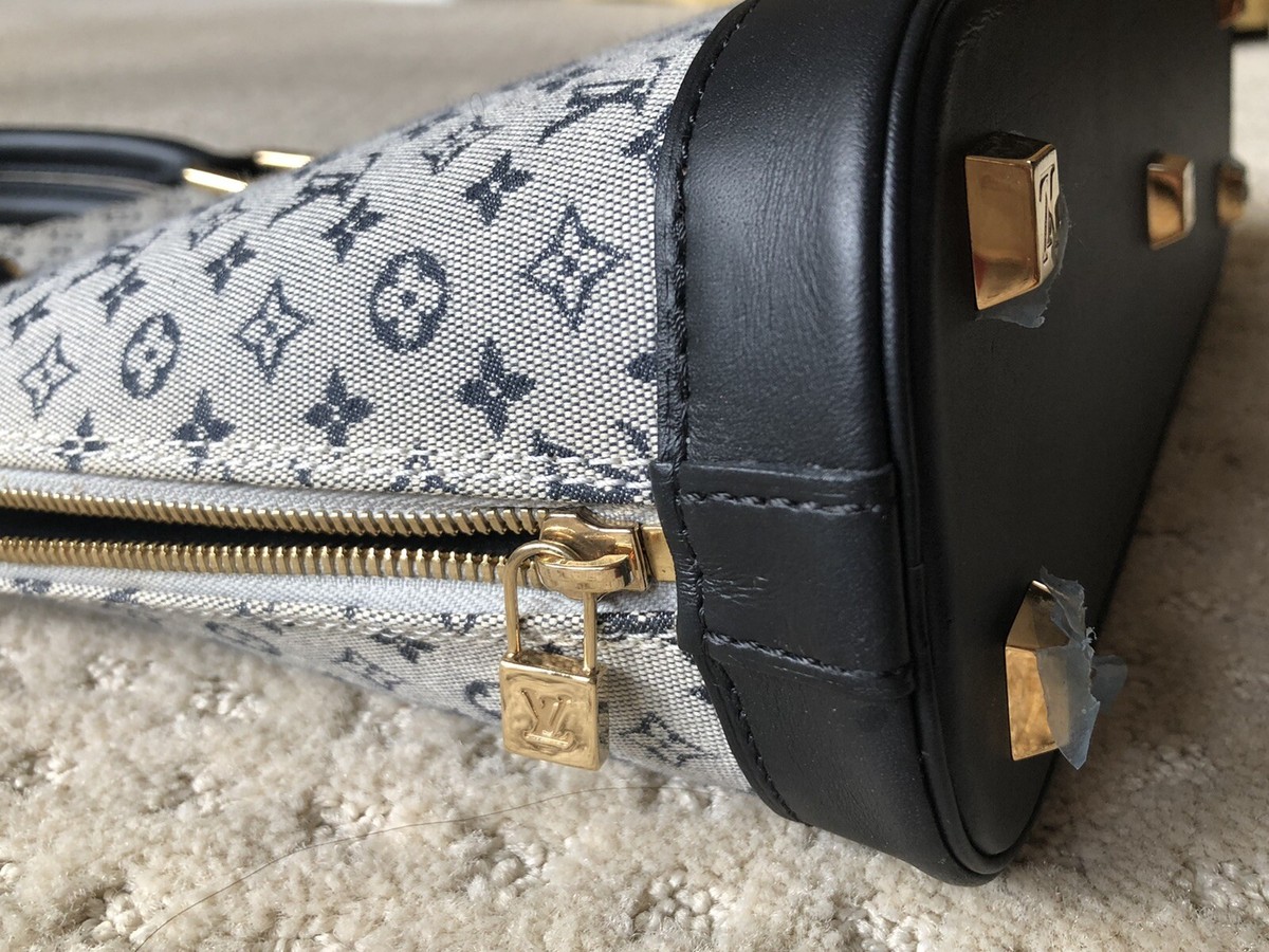 Louis Vuitton Mini Alma Blue