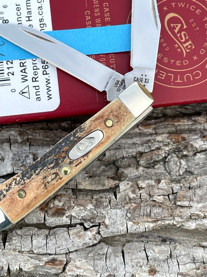 CASE XX *a 2025 GENUINE STAG WHARNCLIFFE TINY TRAPPER KNIFE KNIVES | eBay