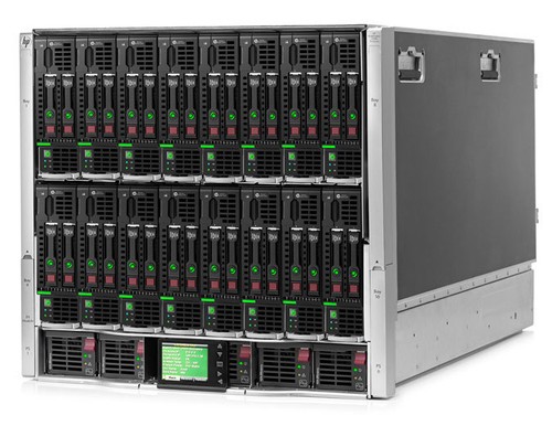 HP BladeSystem BLc7000 Platinum Blade Chassis Enclosure 16-Slot 10U ...