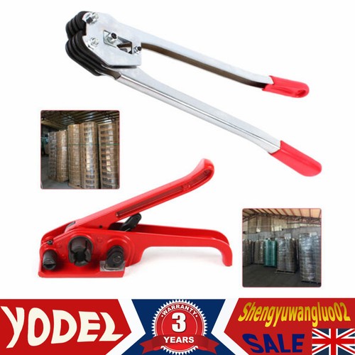 Pallet Packaging Strapping Banding Kit Belts Strap Tensioner Crimper ...