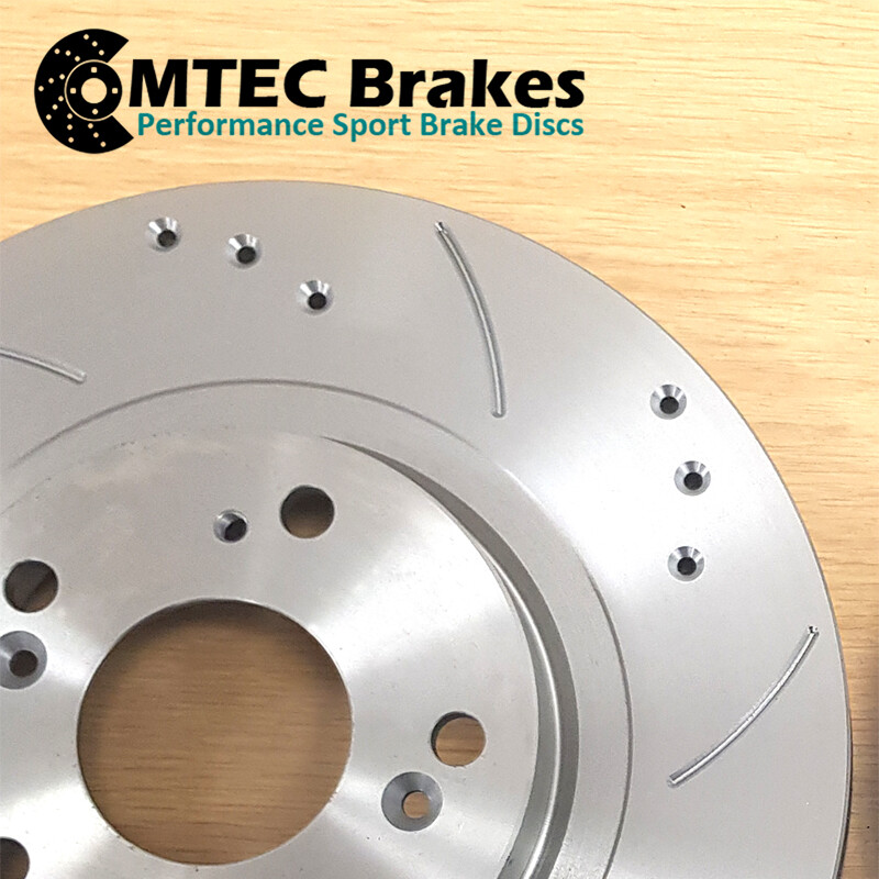 Peugeot RCZ 1.6 THP 200bhp 2.0 Hdi 10-16 Rear MTEC Brake Discs & MTEC ...