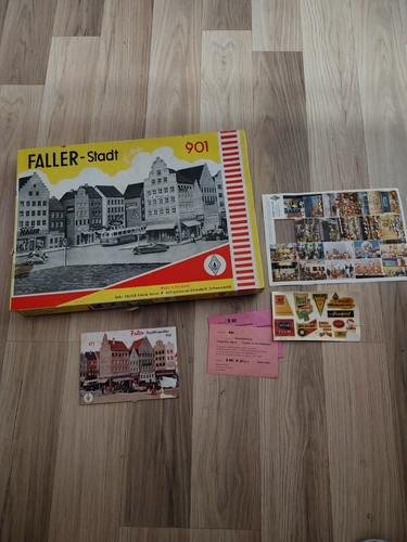 Vintage Faller HO Model Kit 901 * City Buildings | eBay