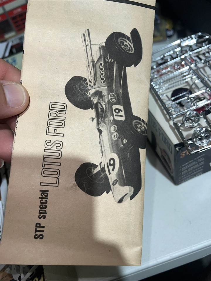 Vintage IMC STP Lotus Ford Indy Car….. Model Kit Rare | eBay
