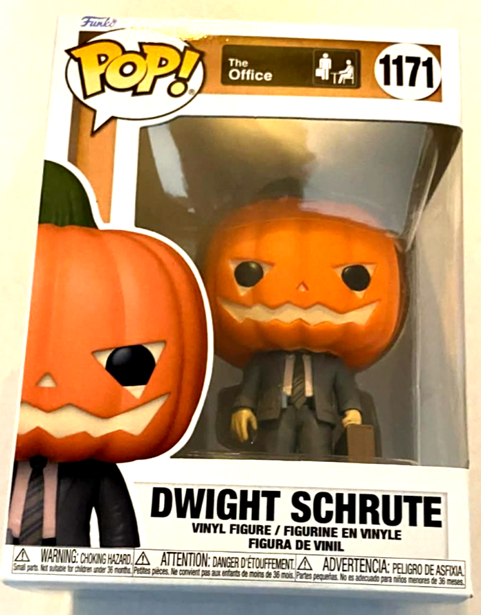 The Office | Dwight Schrute (Pumpkin Head) | Funko Pop! #1171 ...