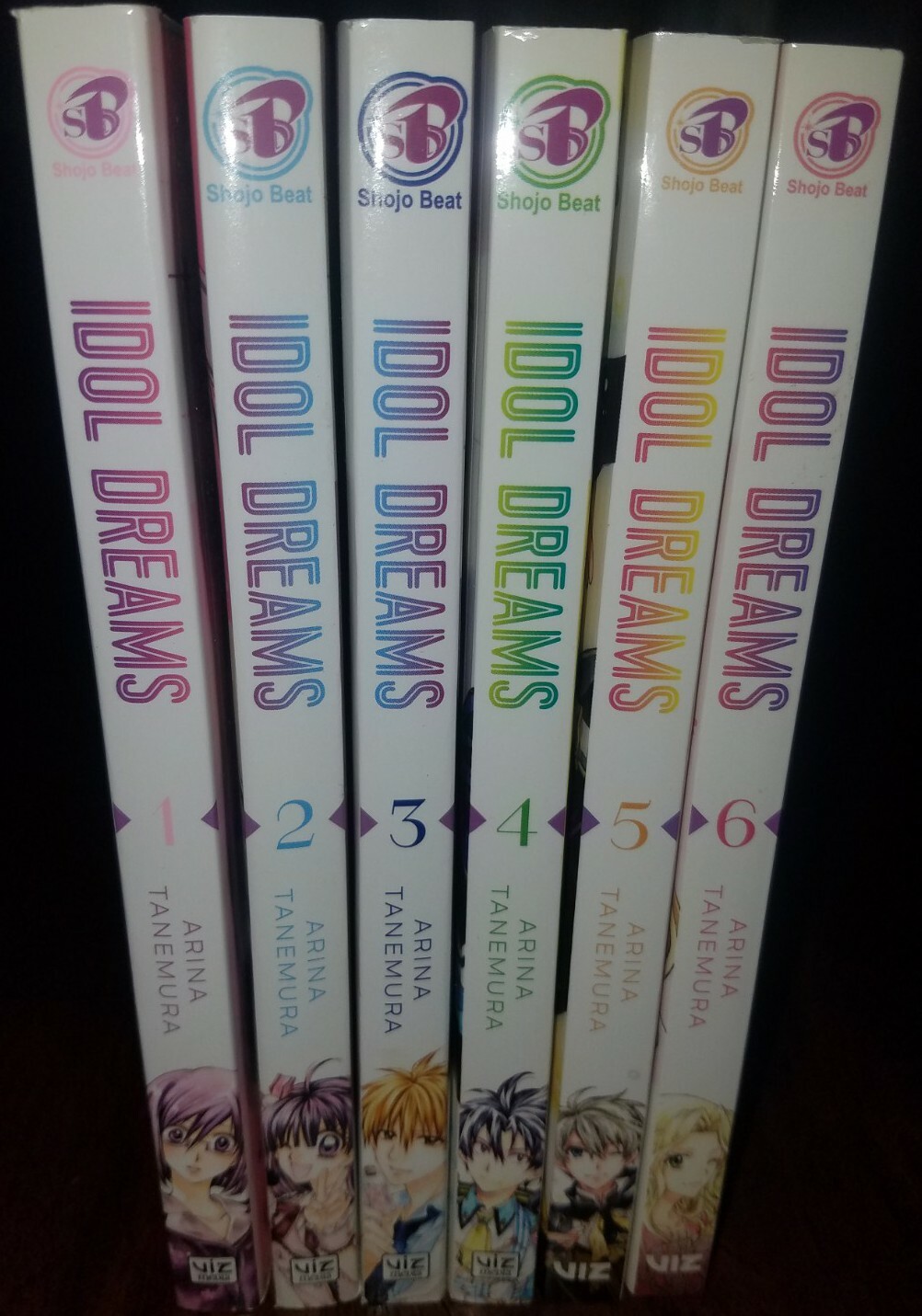 Idol Dreams manga volumes 1-7 english paperback brand new Graphic Novel ...