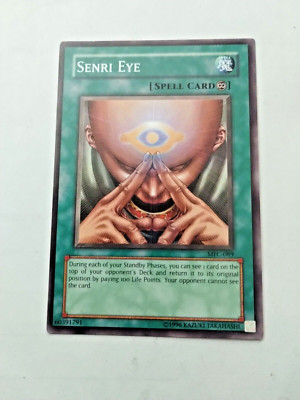 Yu-Gi-Oh! TCG Senri Eye Magicians Force MFC-089 Unlimited Common ...
