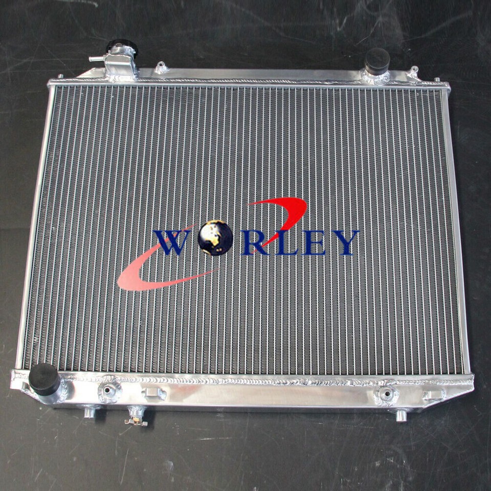 Aluminum Radiator For MAZDA B2500 B2600 FORD Courier Ranger PD PE PG PH ...
