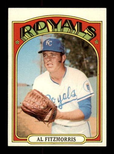 1972 Topps #349 Al Fitzmorris EX/EX+ Royals 561050 | eBay