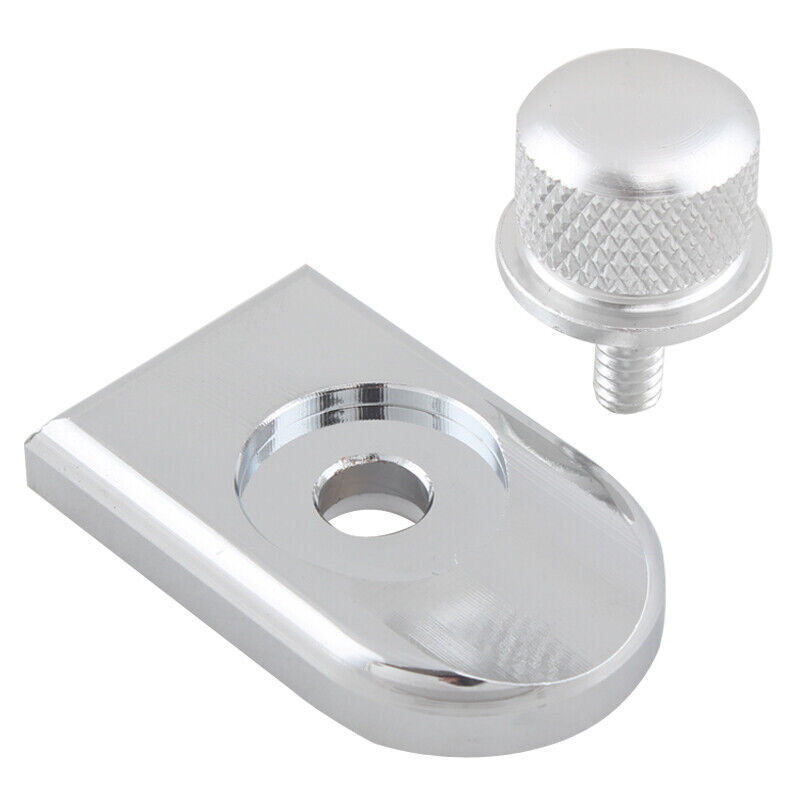 Rear Seat Bolt Tab Screw Mount Knob Cover Nut Tab For Harley Touring ...