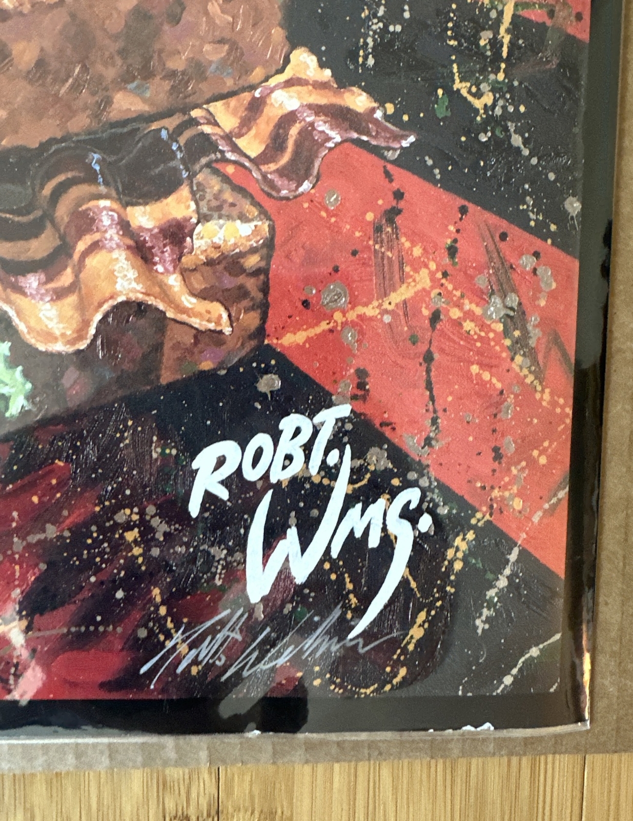 SIGNED Robert Williams 1992 Jezebel on a BLT Poster Print Psychedelic ...