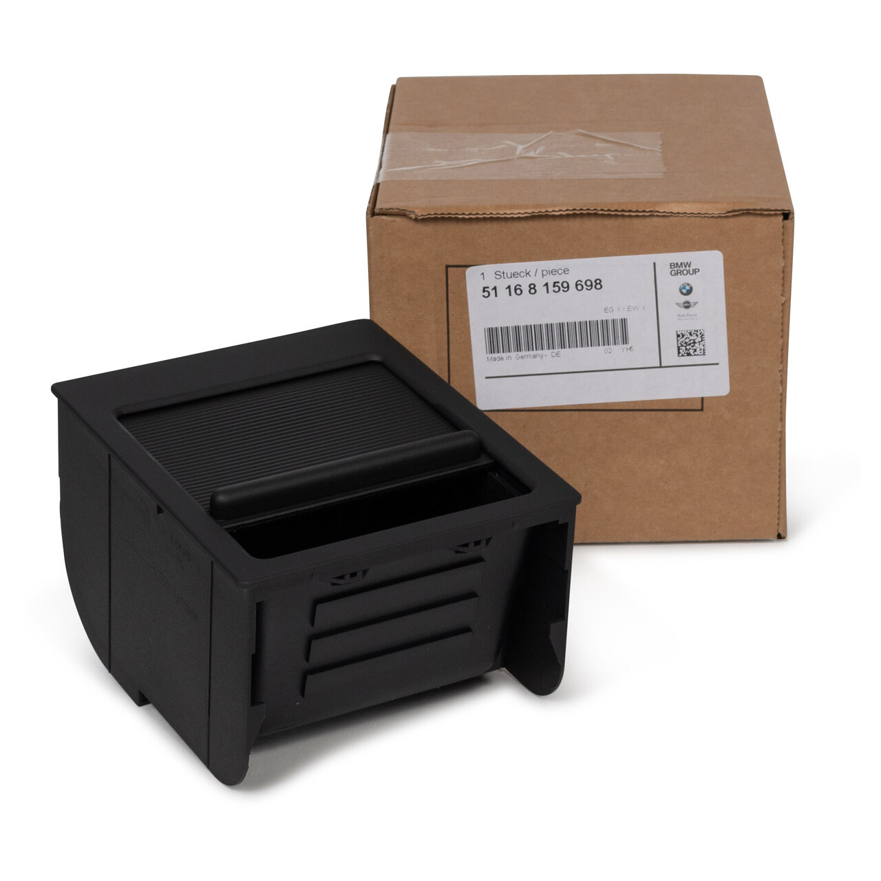 ORIGINAL BMW Einsatz Mittelkonsole Ablagefach Rolloabdeckung 5er E39 ...