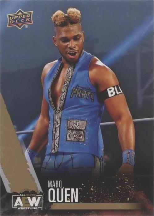 2021 Upper Deck AEW All Elite Wrestling - Marq Quen #24 Gold (RC) for ...