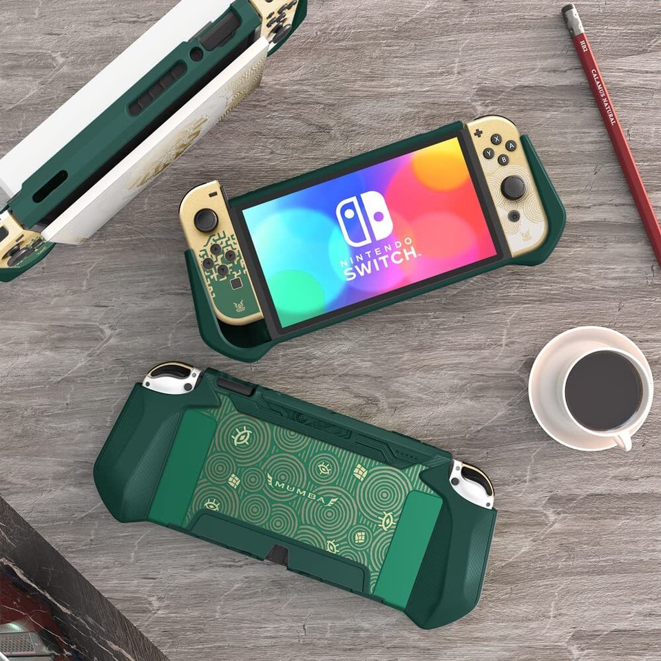 Mumba Dockable Case New for Nintendo Switch OLED 2021 TPU Ergonomics ...