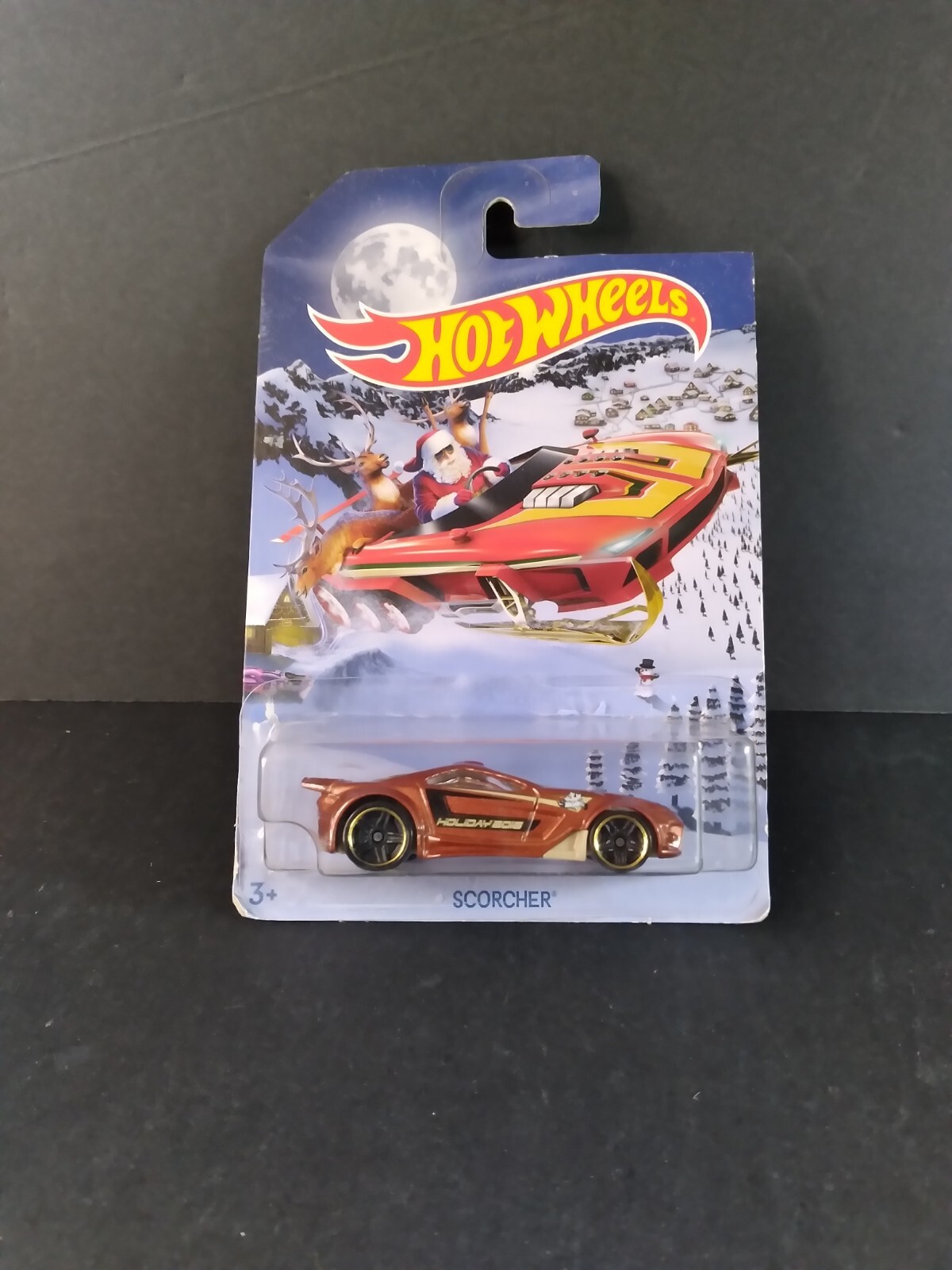 2016 Hot Wheels Scorcher Brown Burnt Orange Holiday Hot Rods #3 1:64 ...