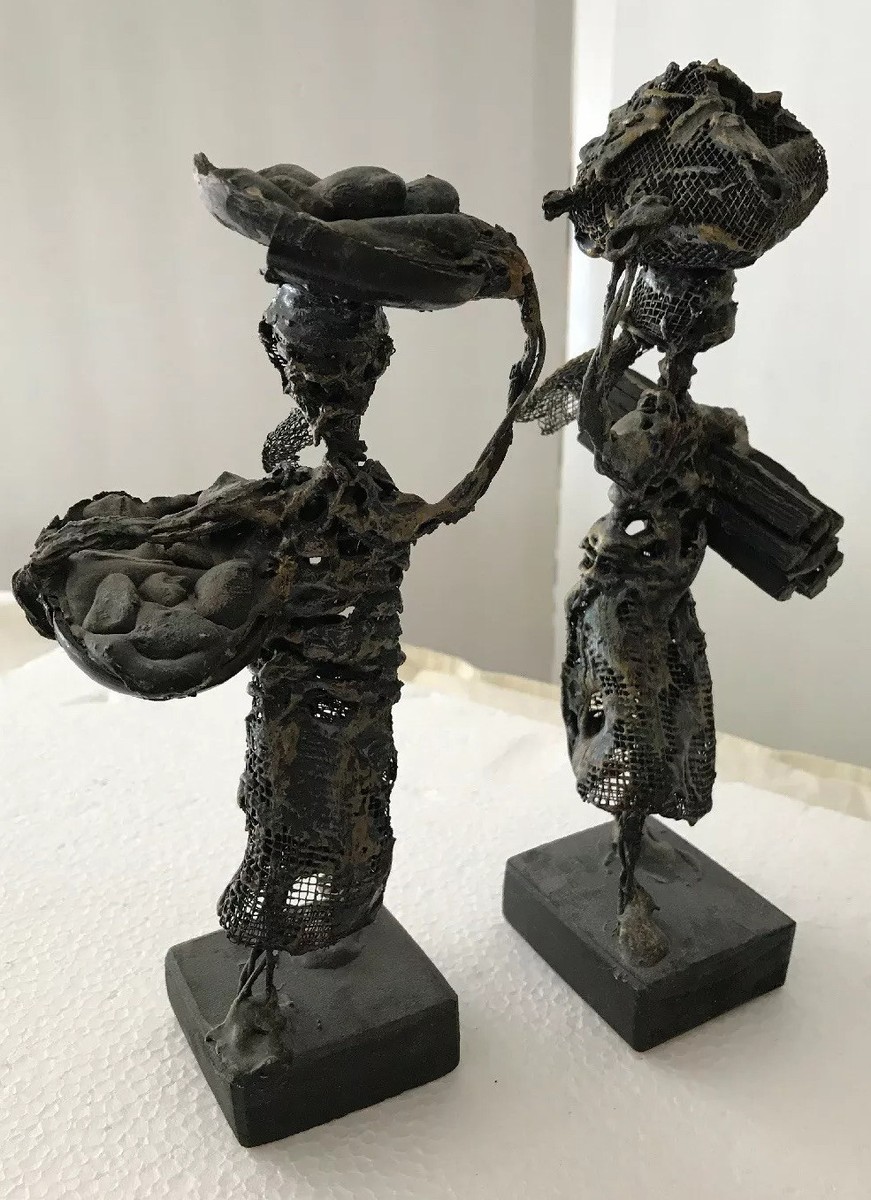 Wire Sculpture People