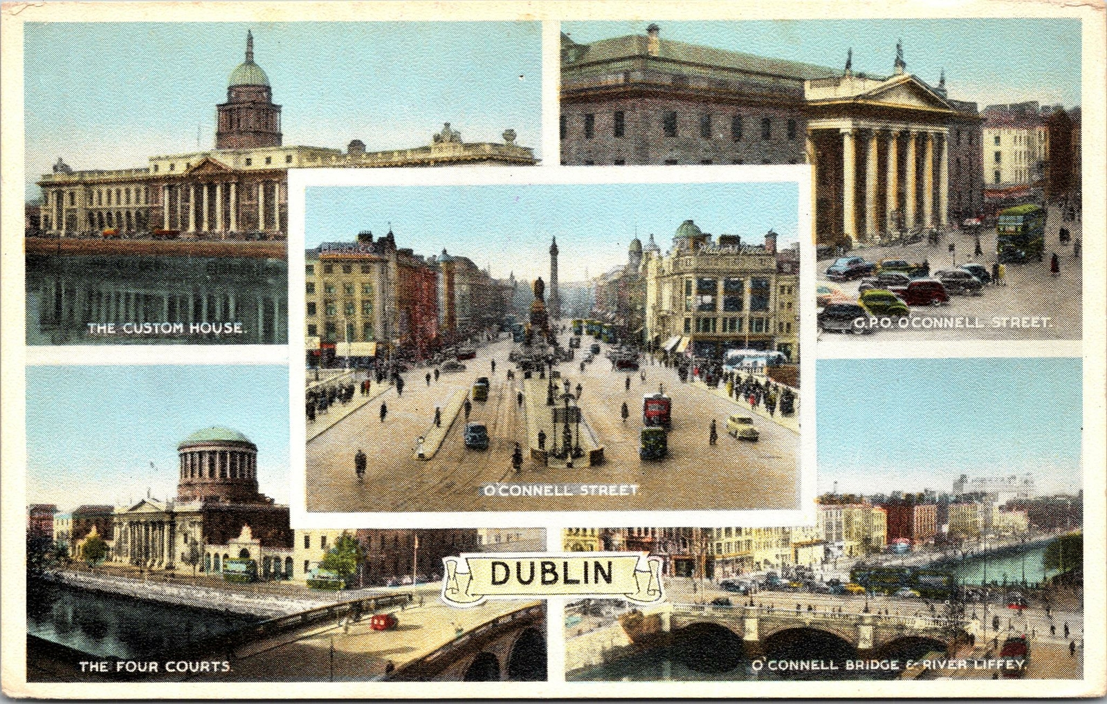 Dublin Ireland various Scenes Postcard unused 1920s/30s | eBay