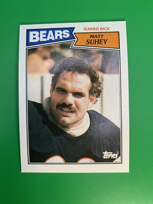 1987 Topps Matt Suhey #47 Chicago Bears | eBay