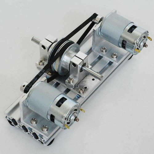 DC Motor Large Torque12V 24V DC Dual Spindle Motor Drive Kit 775 795 ...