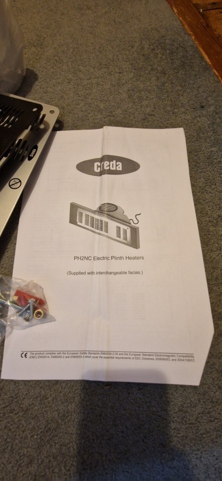 Creda Electric Fan Kitchen Plinth Heater | eBay UK