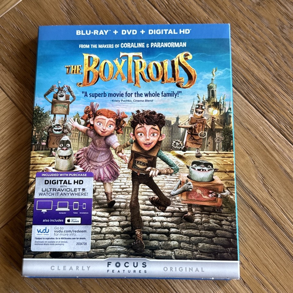 Box Trolls, Book Of Life, Megamind, Despicable Me 1&2, Mr Peabody ...
