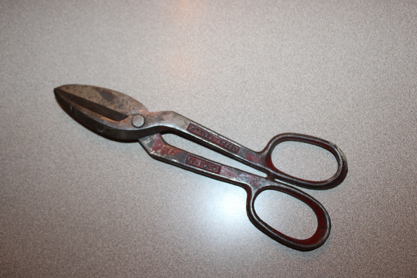 3 Vintage Tin Snips Shears Cutters WISS-9 WISS V-19 & Hudson 10 Forged ...