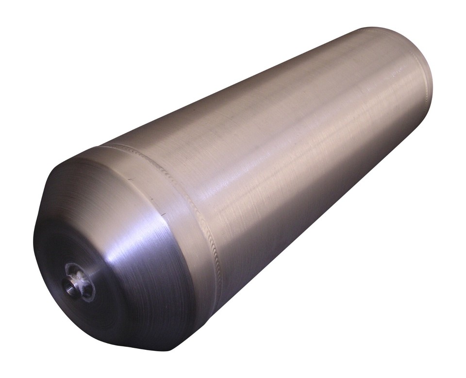 8x33 Vertical Spun Aluminum Fuel Tank / Gas Tank - 7 Gallon - Offroad ...