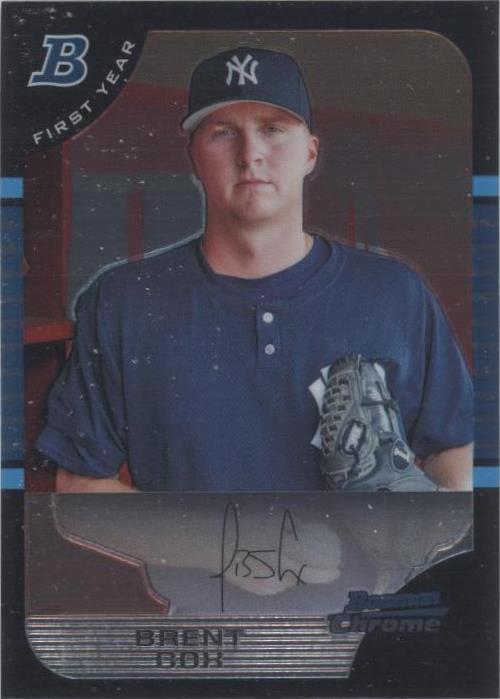 2005 Bowman Draft Picks & Prospects - Chrome Brent Cox #BDP115 (RC) for sale online | eBay