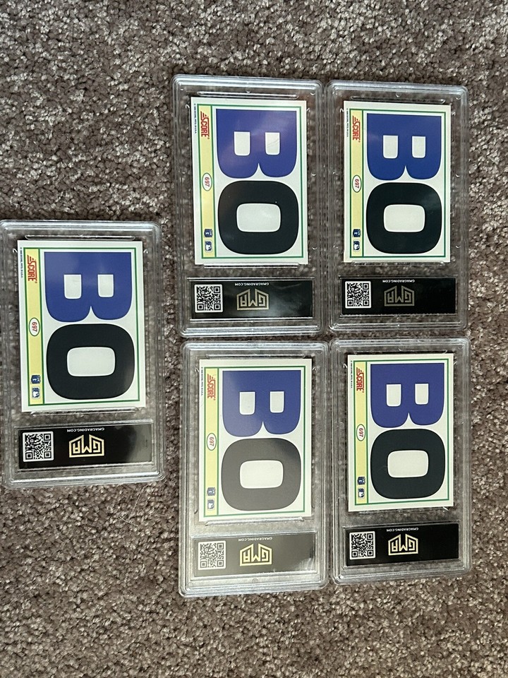 BO JACKSON GMA Card Lot 1990 Score #697 5-card Bundle | eBay