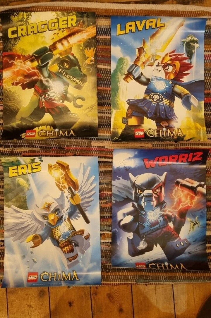 Lego Chima Characters Poster
