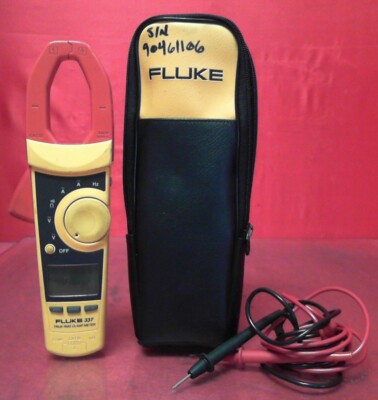 Clamp Meters - Fluke 337 True Rms Clamp