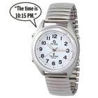 ATOMIC! Talking Wrist Watch w/Alarm Speaks the Time,Day,Date and Year ...
