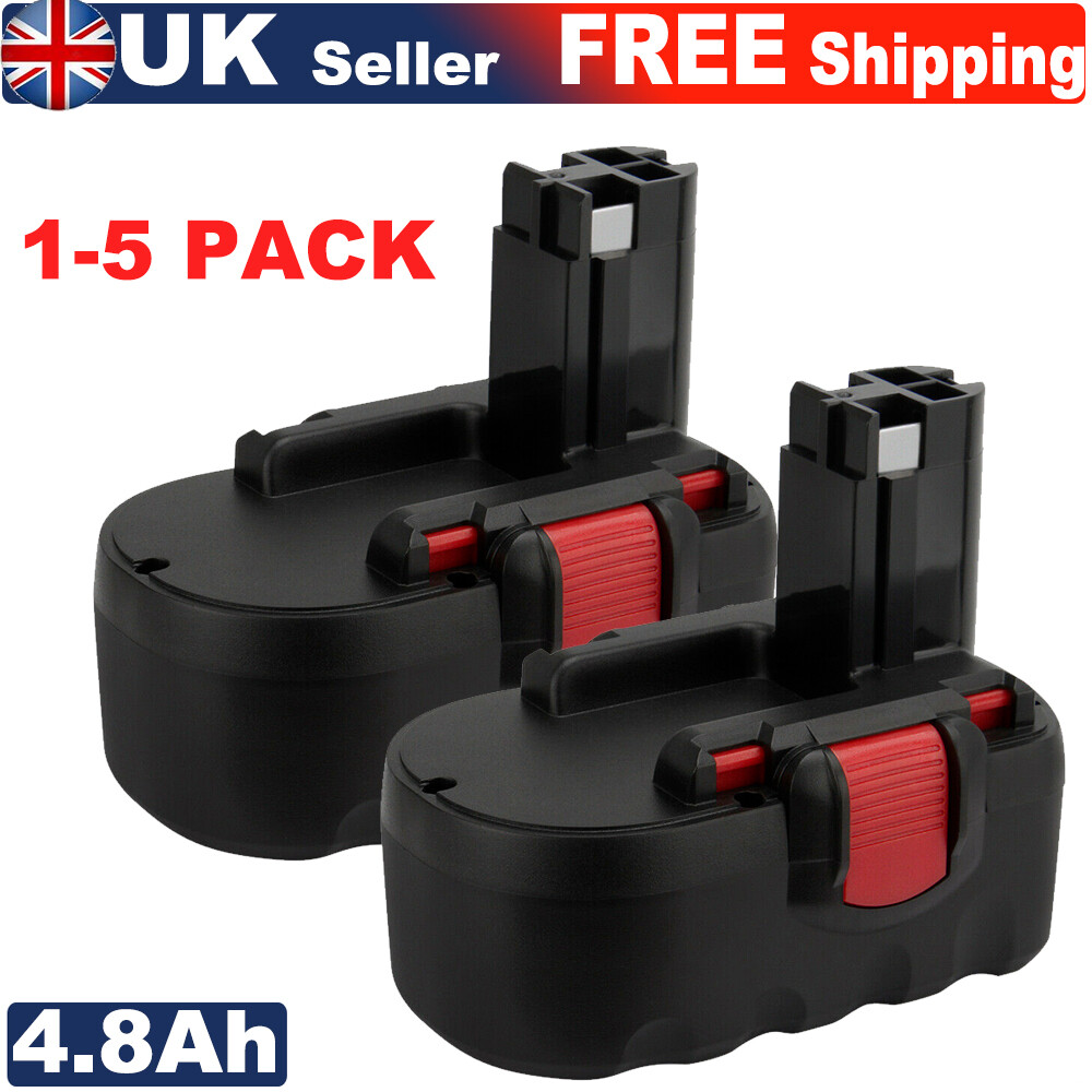 18V 4.8AH Ni-MH Battery for Bosch BAT025 BAT180 PSR PSB 18VE GDS GSR 18 ...