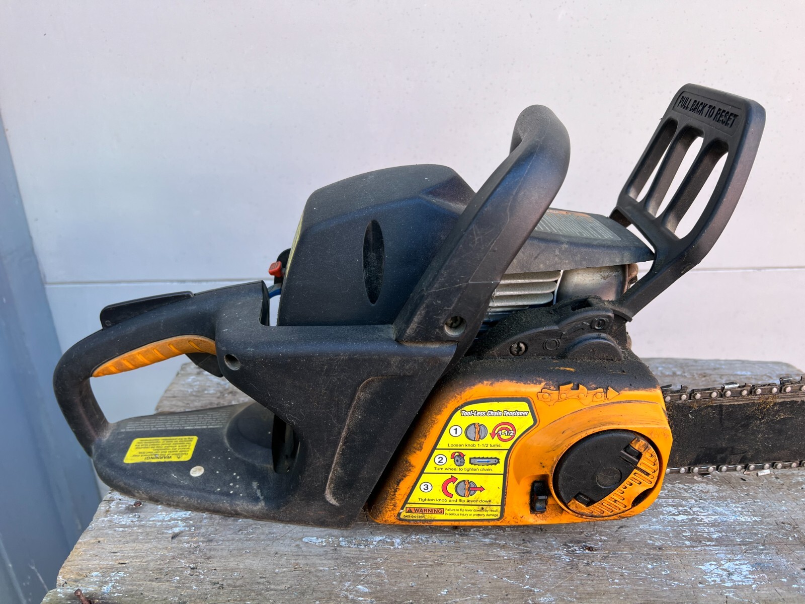 POULAN PRO 35 CC PP3516AVX Chain Saw with 15" Bar Chainsaw Has ...