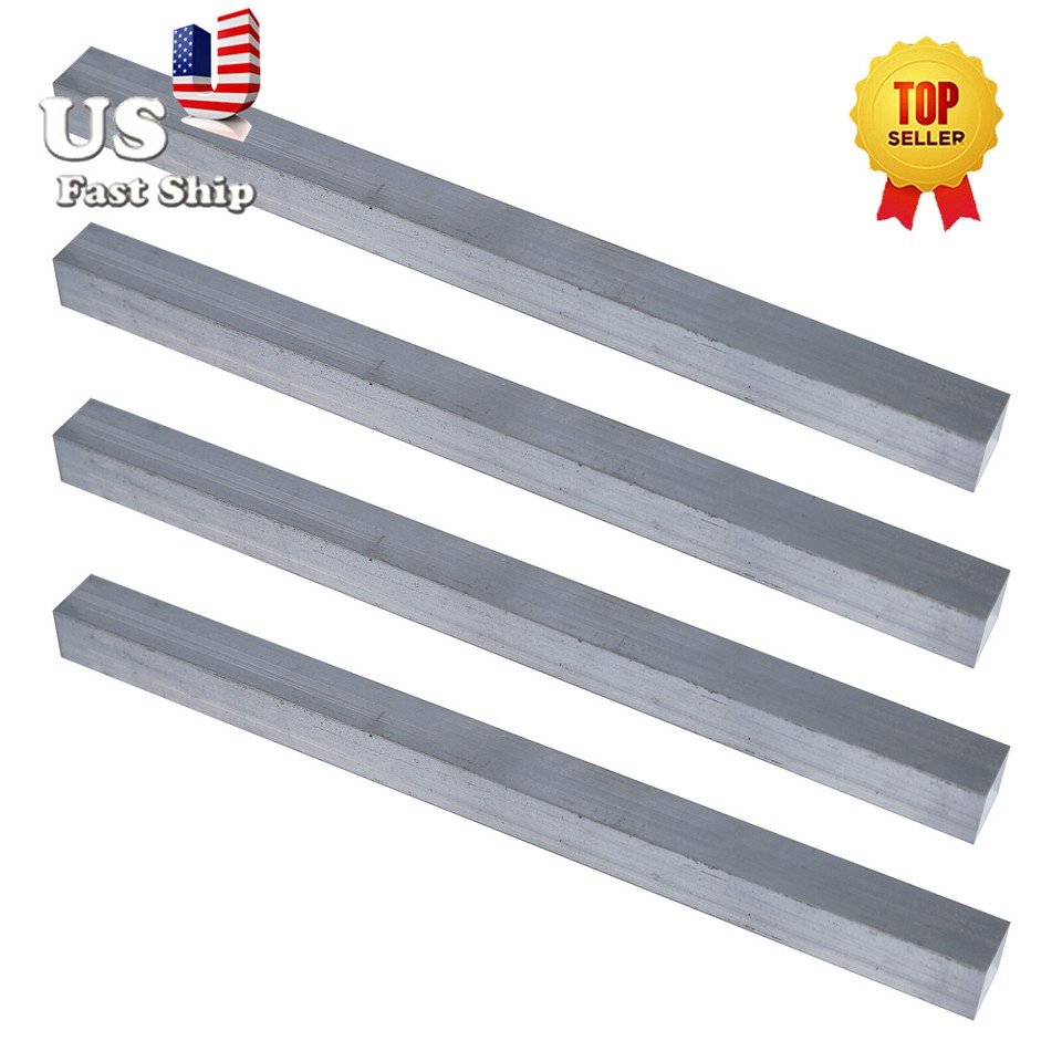 T061 Aluminum Square Bar 20MM Thick x 20MM Wide x 300MM Length 1xPiece ...