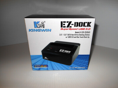 2014 Kingwin EZD-2535 EZ-Dock 2.5-Inch/3.5-Inch SATA Hard Drive Dock | eBay