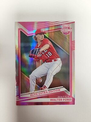 2022 Elite Extra Edition Baseball Walter Ford #74 - Pink | eBay