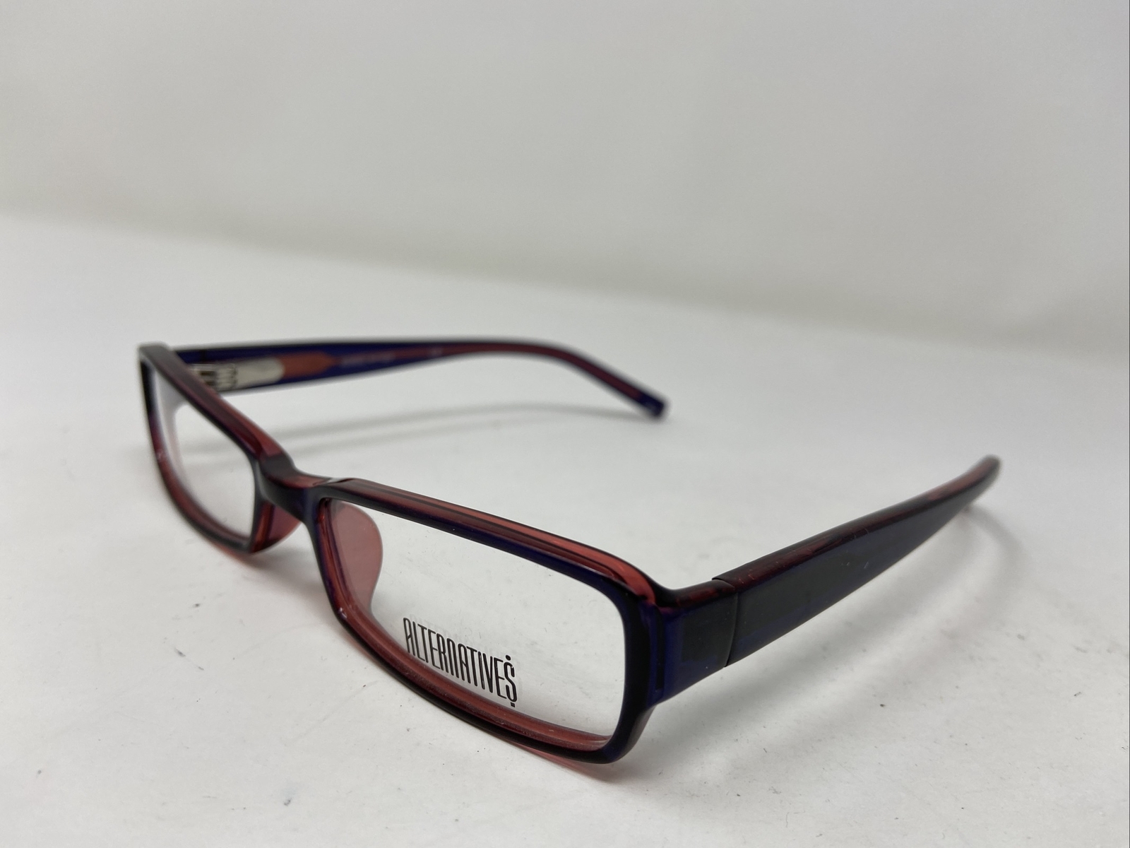 ALTERNATIVES EYEGLASSES FRAME ALT-32 2 50-16-135 BLUE/RED FULL RIM C809 ...
